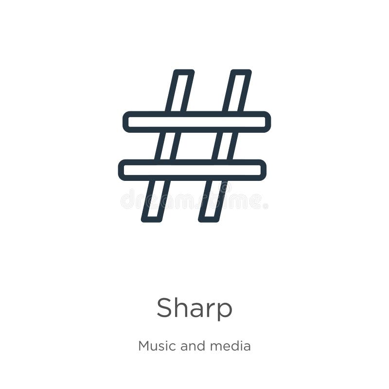 Sharp Pin Icon, Simple Style. Stock Vector - Illustration of pinned ...