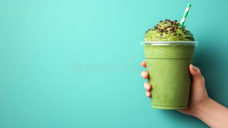 A Sharp Image Emphasizing the Contrast between the Green Solution and ...