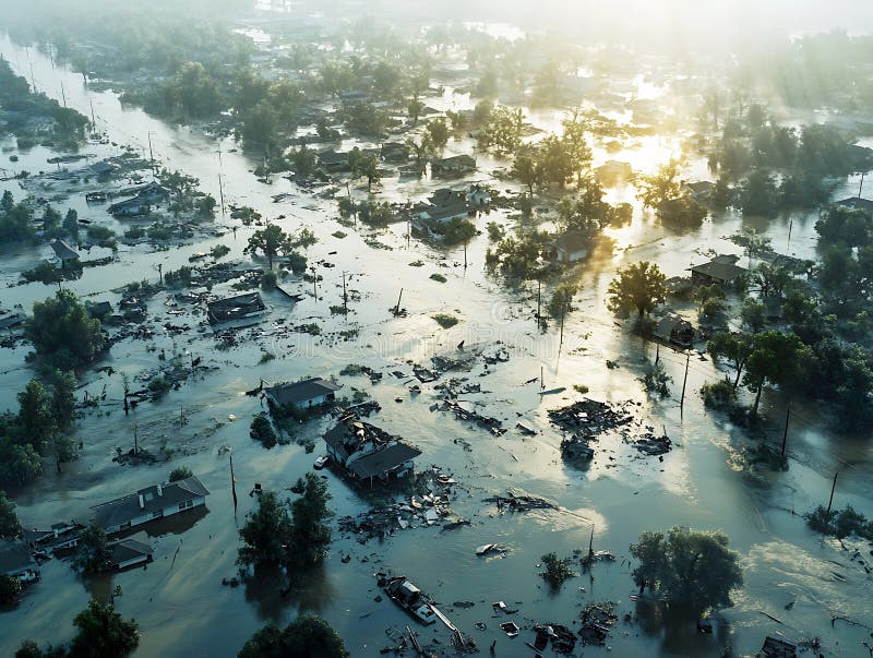 Sharp Image of a Hurricaneâ€™s Aftermath, Showing Devastation and ...