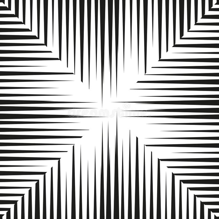 Sharp Intersecting Lines. Abstract Geometric Pattern. High-contrast ...