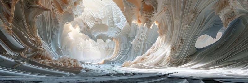 Sharp and Jagged Layers Give the Impression of a Futuristic and ...