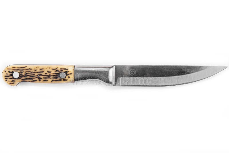 Old knife ivory handle stock image. Image of handle, dagger - 48196539