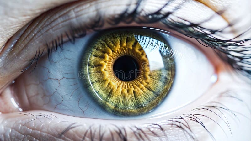 Sharp Macro Photos of the Human Eye Reveal Mysterious Details Stock ...