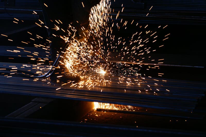 Is sharp of a metal stock image. Image of flare, welder - 2711471