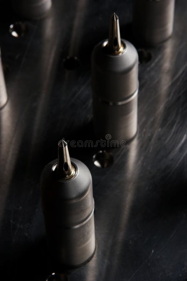 Sharp metal objects. stock image. Image of grunge, design - 107001589