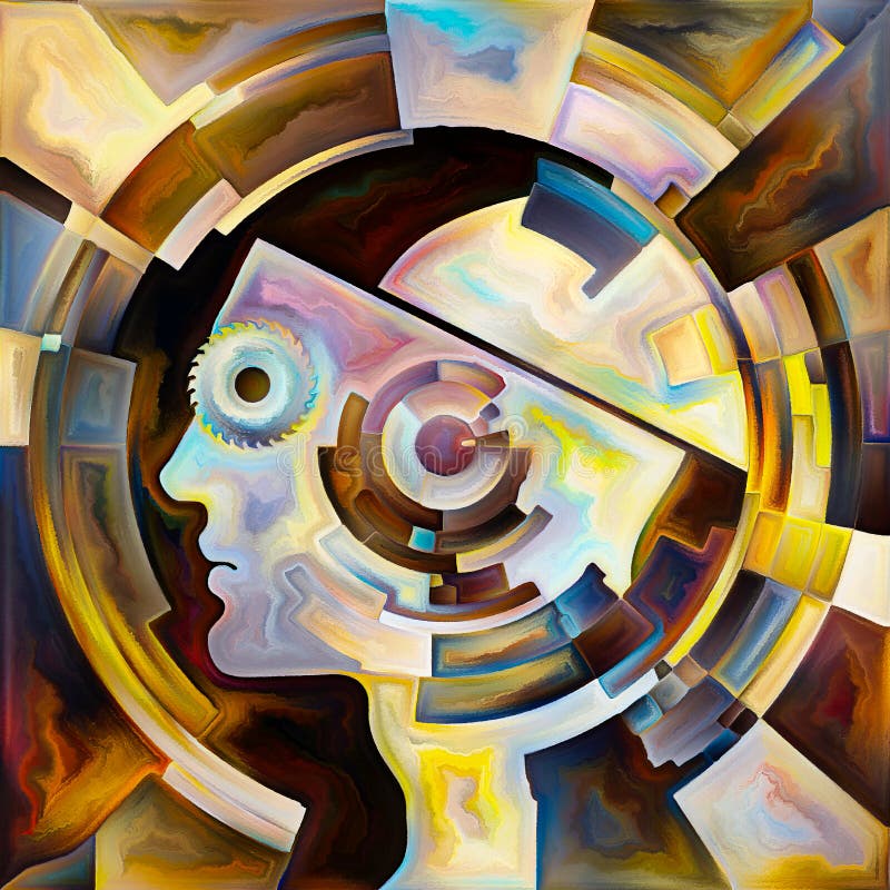 Sharp Mind stock illustration. Illustration of imagination - 218806307