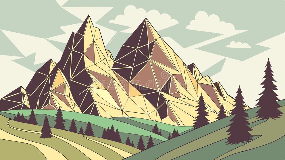 Sharp Mountain Peaks, Rocky Mountains, Mountain Range, Rugged Landscape ...