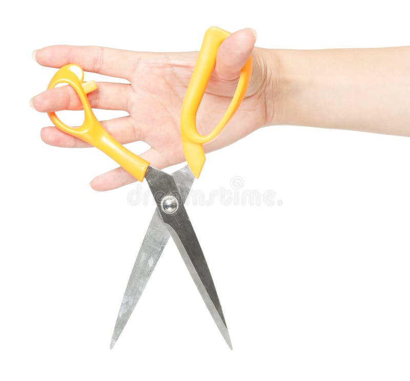 Sharp awl stock photo. Image of finger, measurement, gesture - 34649574