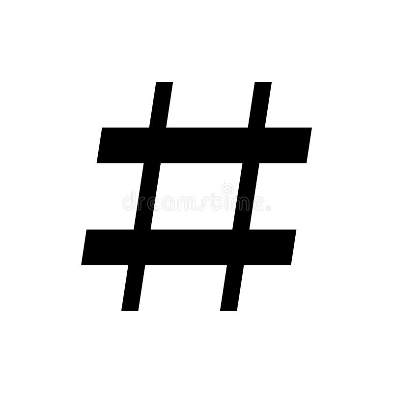 Sharp note stock vector. Illustration of musicals, vectorn - 182812051