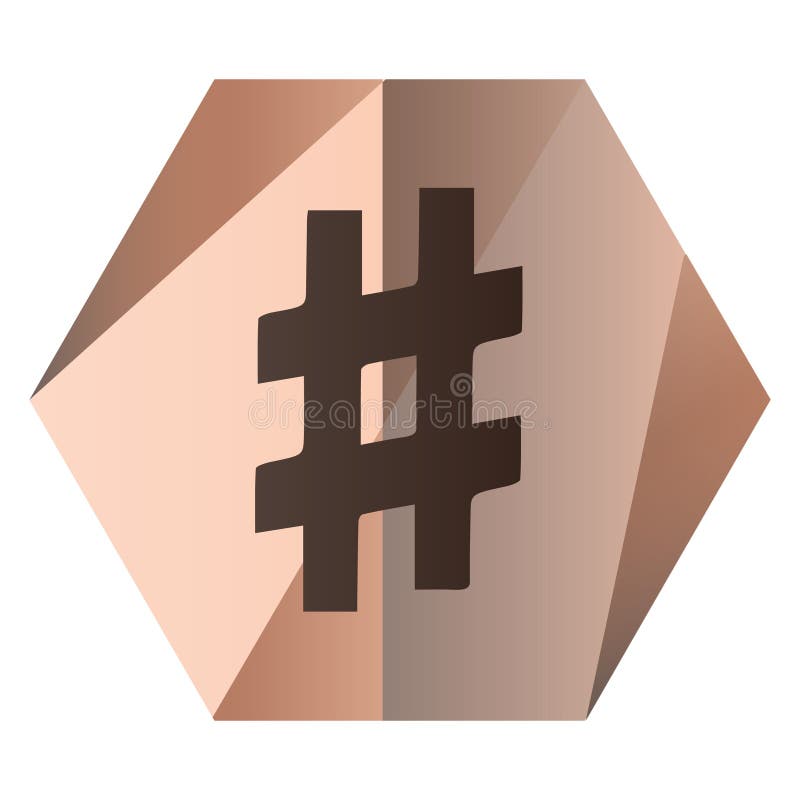 Sharp Note for Music. Vector Illustration Decorative Design Stock ...