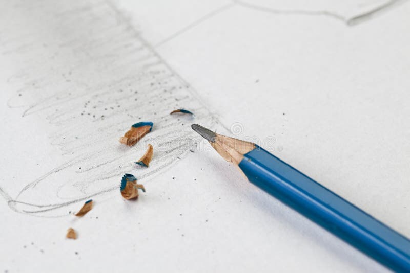 Sharp pencil stock image. Image of communication, blade - 23092691