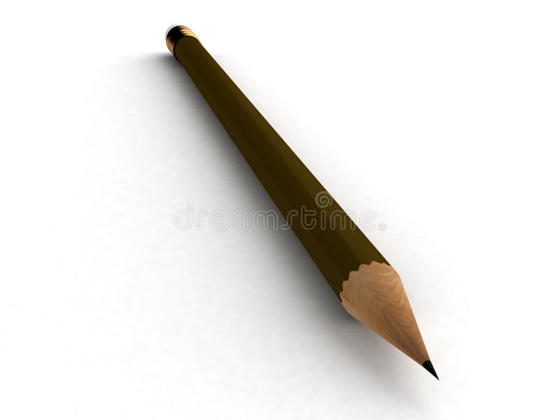 Sharp pencil tip stock illustration. Illustration of computer - 10511836
