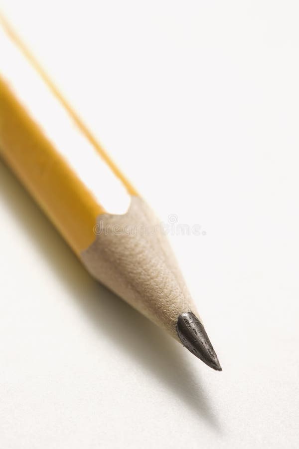Sharp pencil tip. stock photo. Image of write, school - 2431672