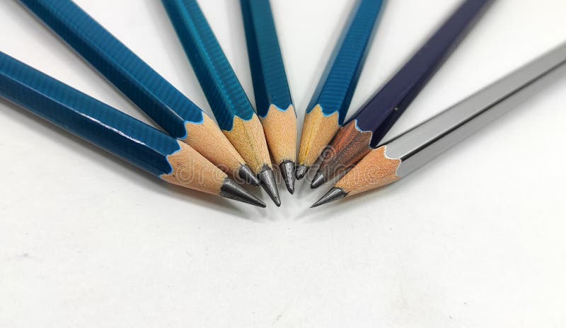 Sharp pencils stock photo. Image of color, shares, commerce - 1165124