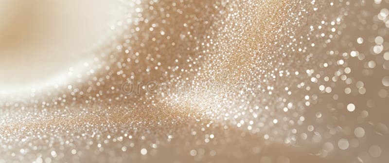 Sharp Picture of Beige Glitter Textured Paper Background. Stock Image ...
