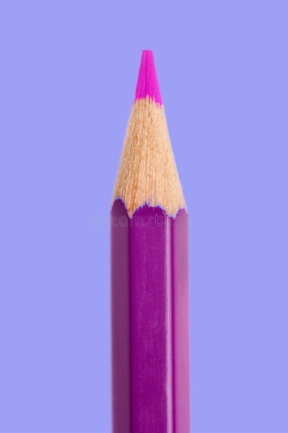 Sharp pink pencil stock image. Image of background, colour - 31330529