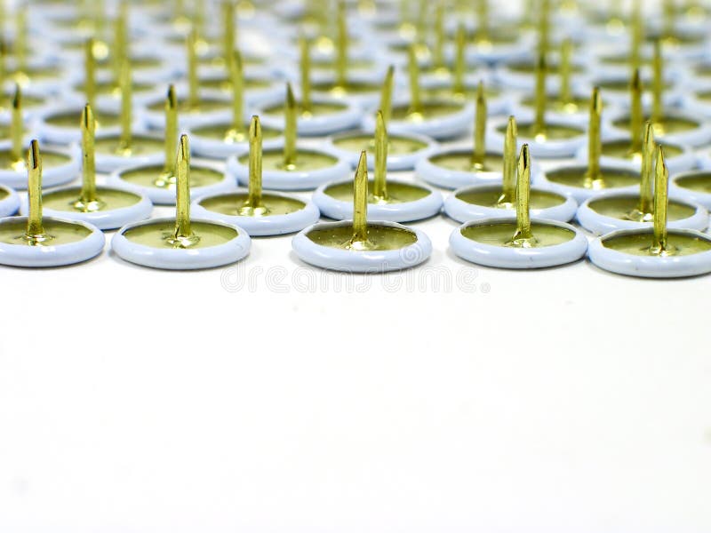 Sharp pins stock image. Image of objects, sewing, yellow - 20060783