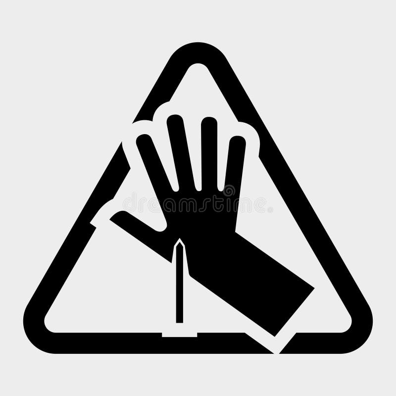 Sharp Point Symbol Sign, Vector Illustration, Isolate on White ...