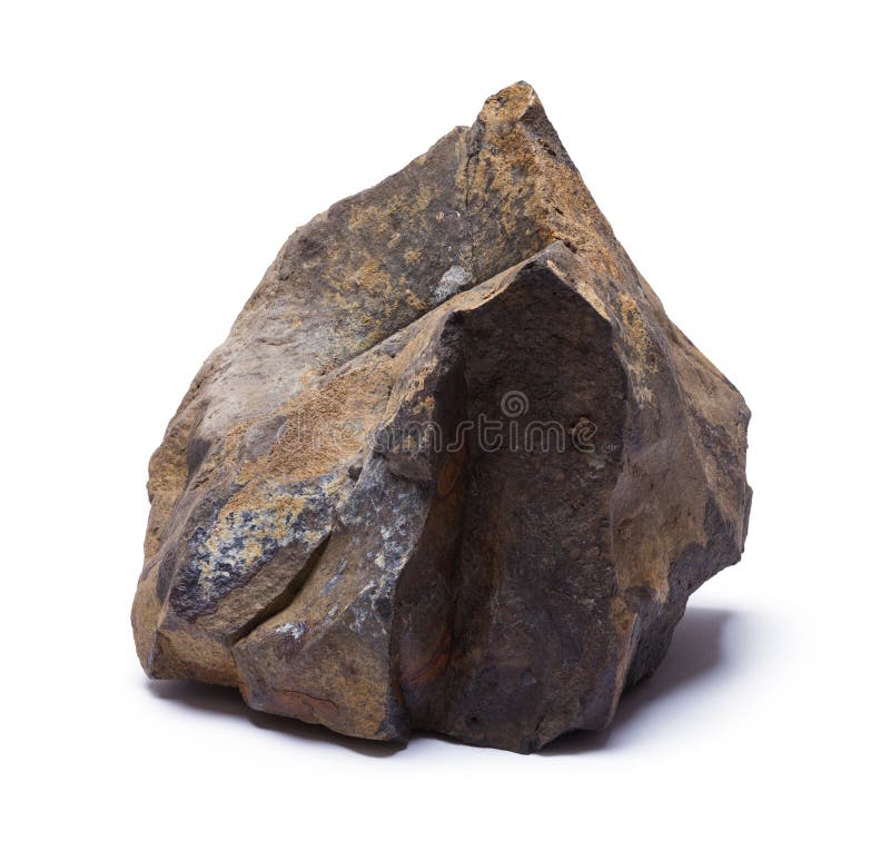 Sharp Pointed Rock stock image. Image of rough, front - 333511255