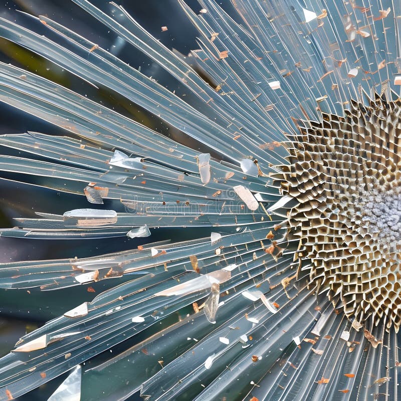 A Sharp and Prickly Texture with Shattered Glass and Broken Crystals2 ...