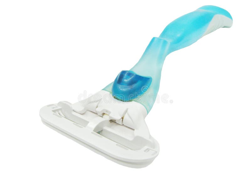 Sharp razor for hygiene stock photo. Image of blue, personnel - 12997472