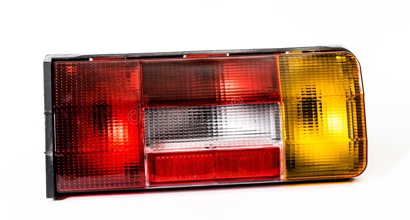 Sharp Realistic Photo of Car Rear Lamp Cluster Stock Photo - Image of ...
