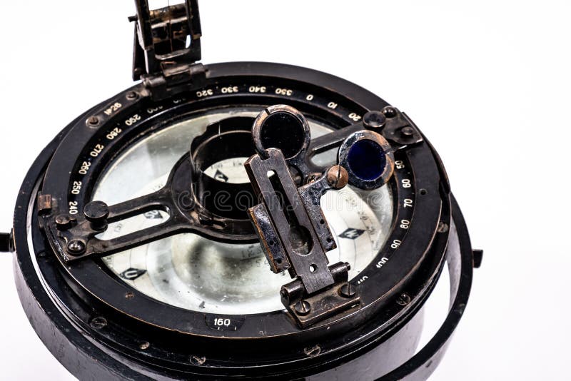 Sharp Realistic Picture of Old Navy Compass Stock Image - Image of ...
