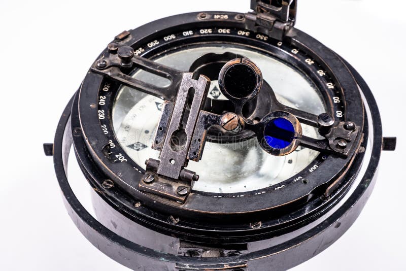 Sharp Realistic Picture of Old Compass Stock Image - Image of compass ...