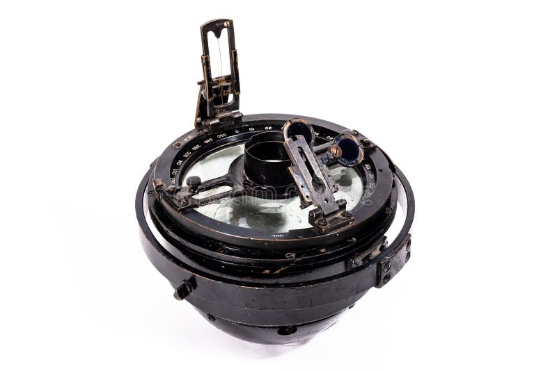 Sharp Realistic Picture of Old Navy Compass Stock Photo - Image of ...