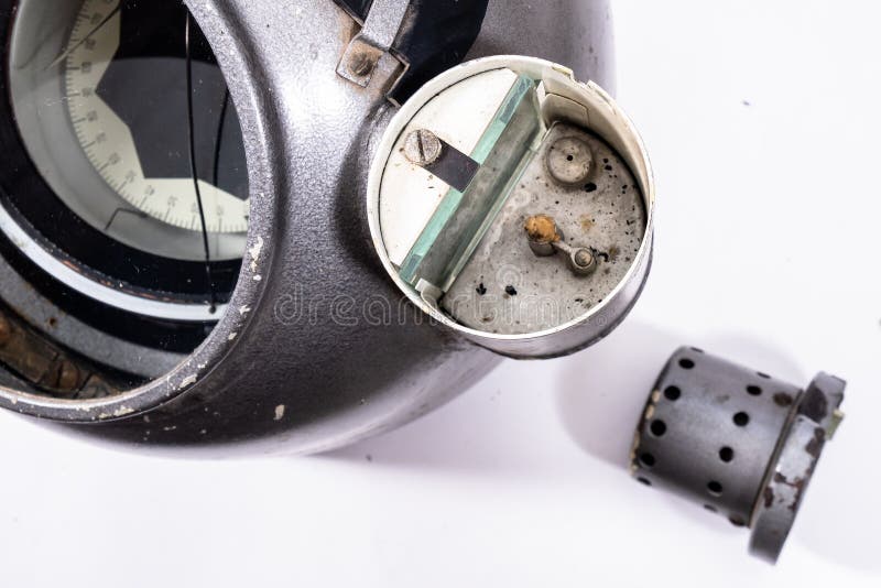 Sharp Realistic Picture of Old Navy Compass Stock Photo - Image of ...