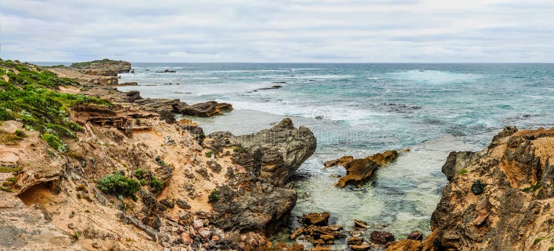 The sharp rocks stock image. Image of water, blue, height - 92406981