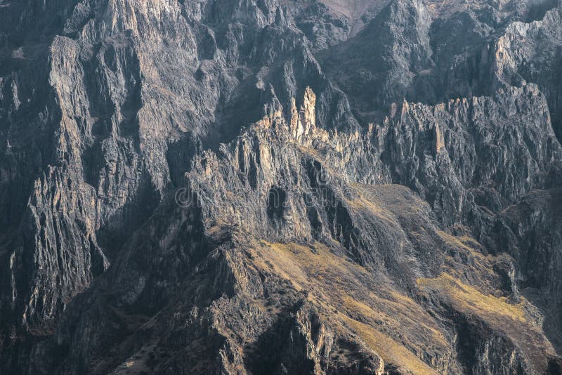 Sharp and Rough Cliff Rocks Emerging from the Water of the Australian ...