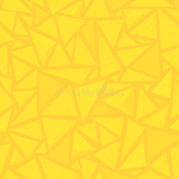 Sharp Shapes Yellow Triangles Stock Vector - Illustration of modern ...