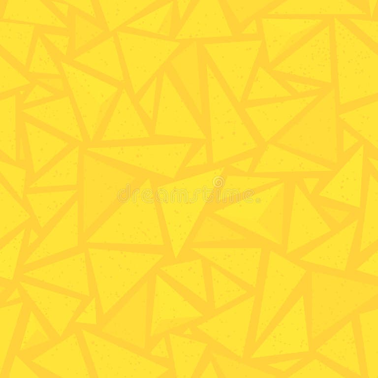 Sharp Shapes Yellow Triangles Stock Vector - Illustration of modern ...