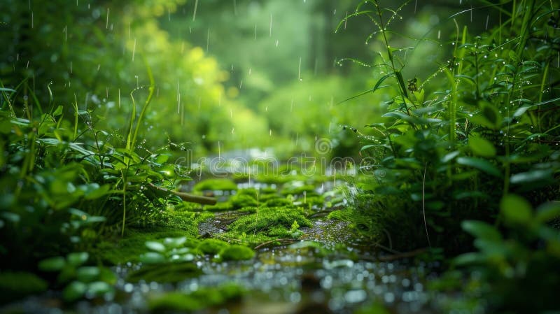 The Sharp Smell of Damp Earth and Decaying Vegetation Filling the Air ...