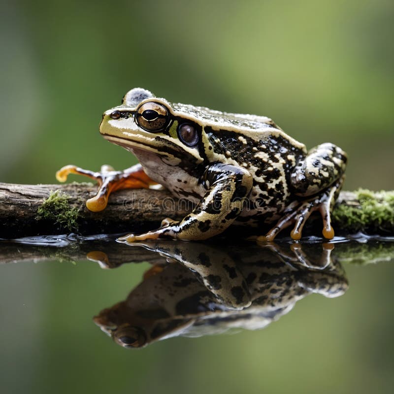 Sharp-Snouted Day Frog in Motion: Leaping through the Tropical Canopy ...