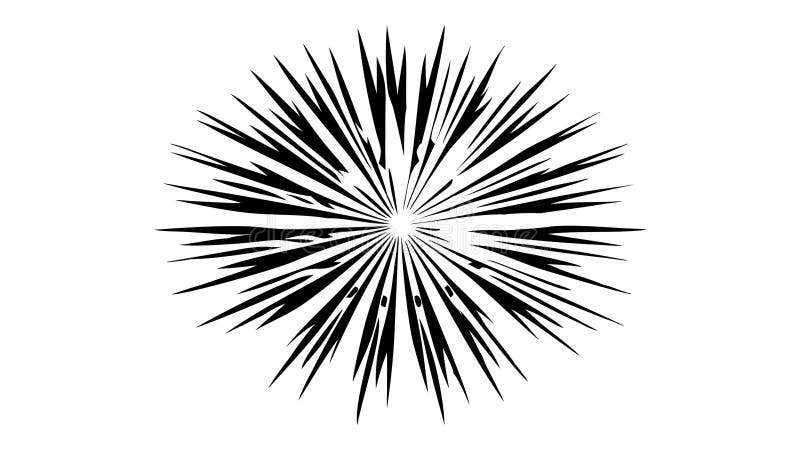 Sharp Spiky Burst Abstract Vector Graphic Design Element, Vector Design ...
