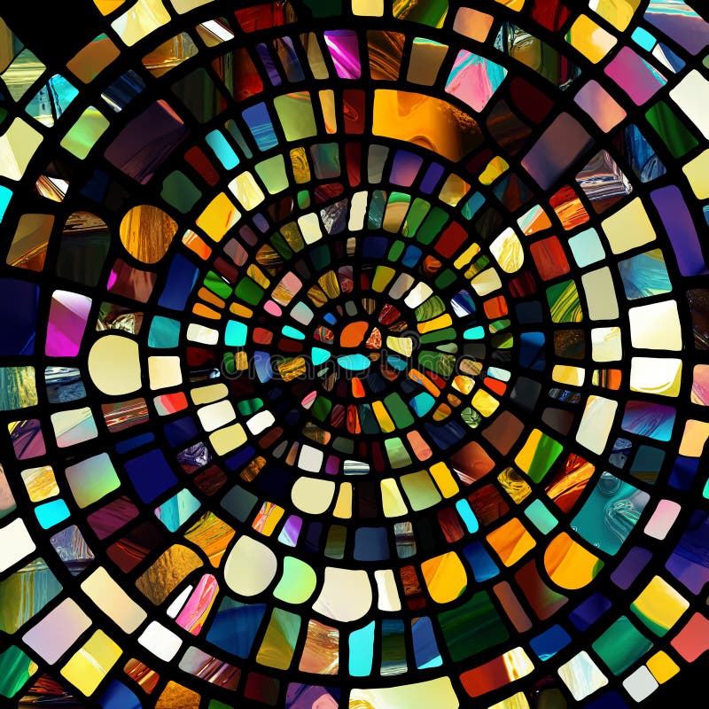 Expansion of Vivid Glass stock illustration. Illustration of element ...