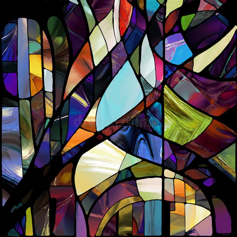 North of Vivid Glass stock illustration. Illustration of color - 269751585