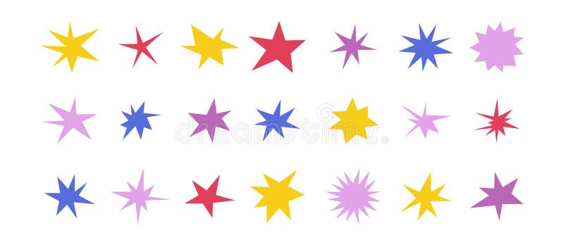 Irregular Galaxy with Stars, Vector Illustration of Space Stock Vector ...