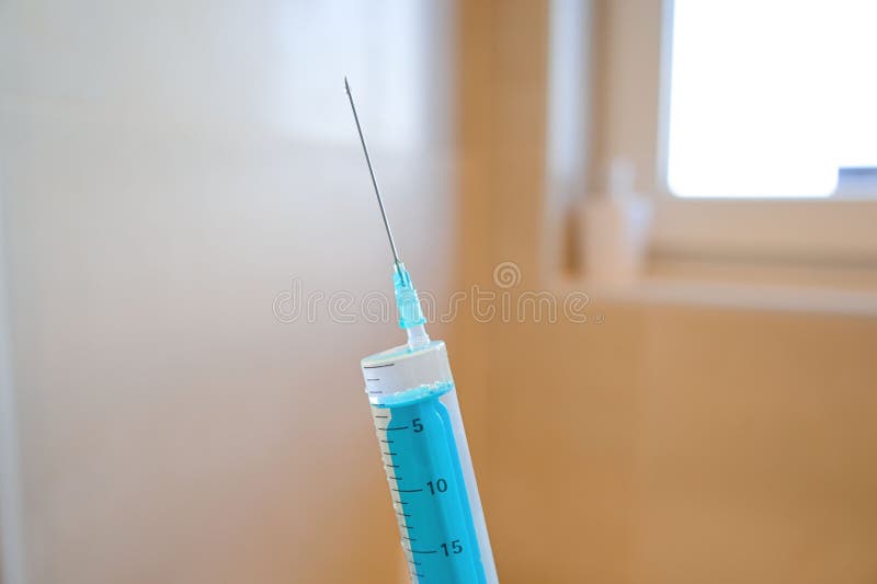 Sharp and Sterile Syringe in Focus Stock Photo - Image of healthcare ...