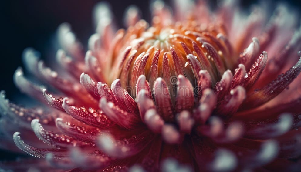 Sharp Thorns Protect Fragile Pink Daisy Underwater Generated by AI ...