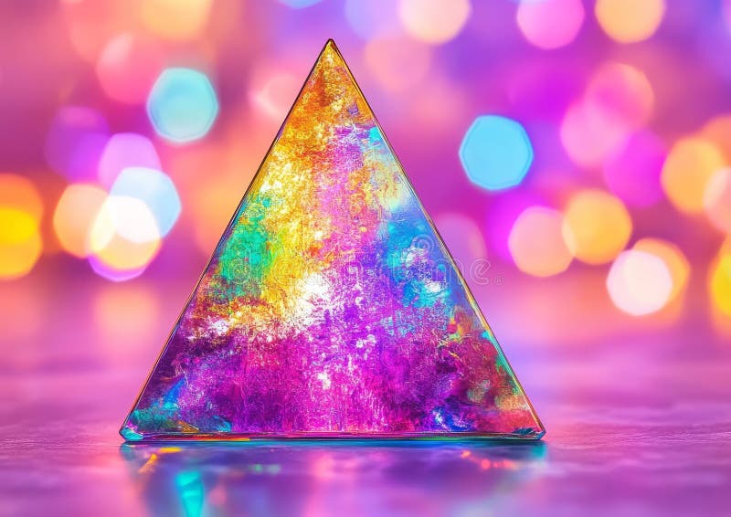 Sharp Triangle, Hazy Backdrop, Strong Line Stock Photo - Image of ...