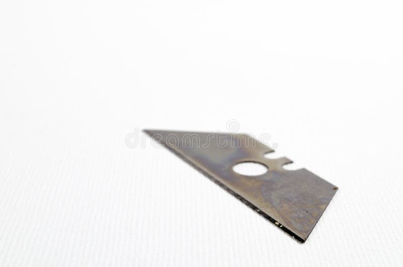 Sharp Utility Knife Metal Blade Stock Photo - Image of working, studio ...