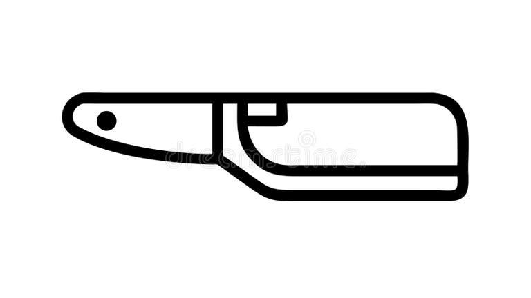 Utility Knife Tool Icon, Craft and DIY, Vector Design Generative AI ...