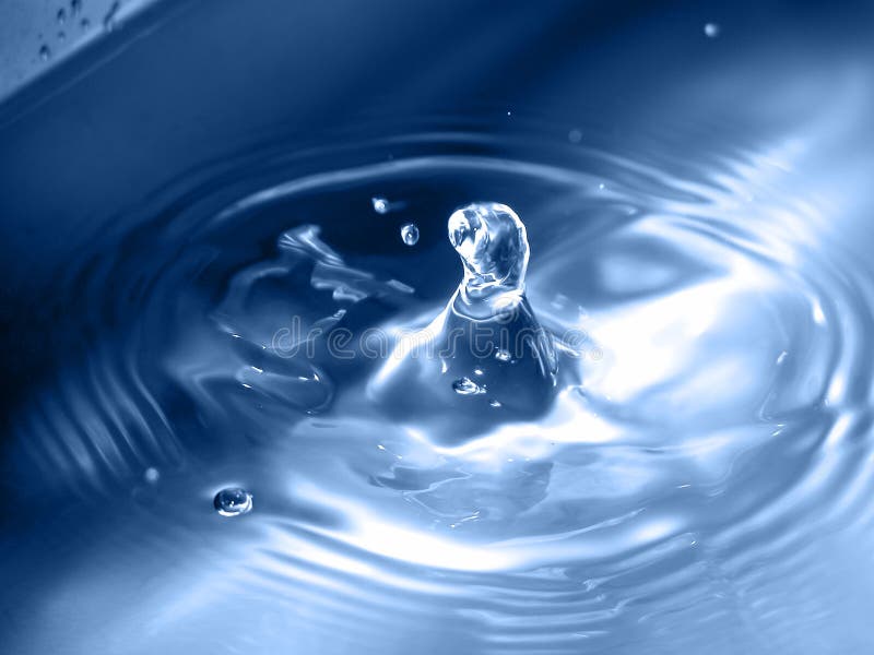 Sharp water drop 1 stock image. Image of gray, water, dripping - 2075