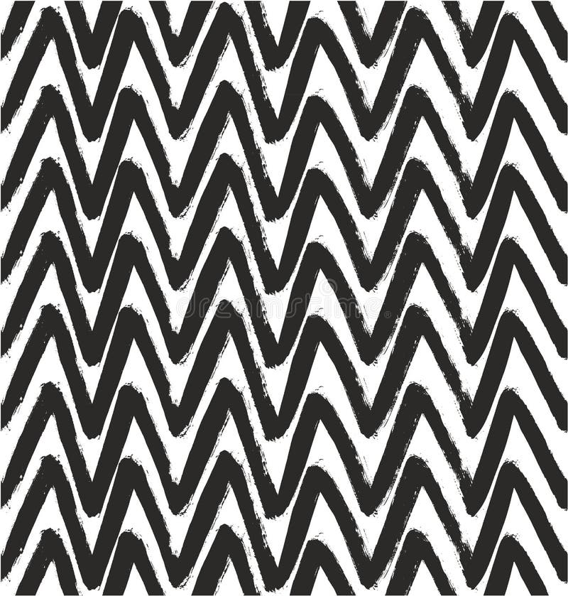 Sharp Waves Seamless Abstract Vector Pattern or Seamless Abstract ...