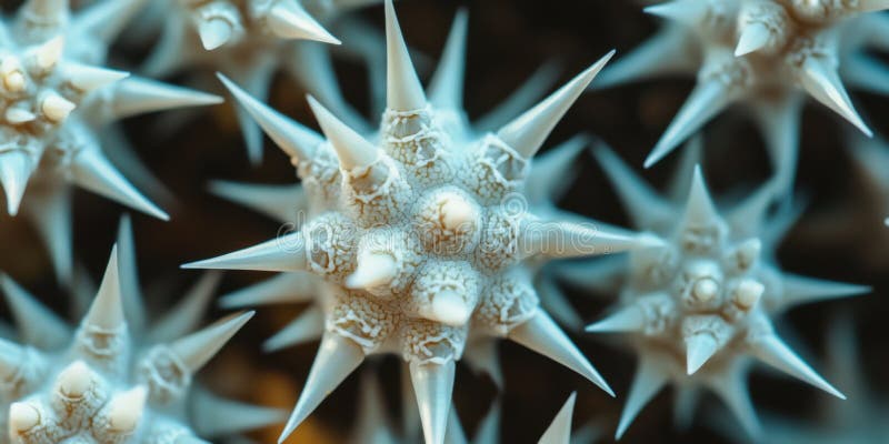 Sharp, White, Biological Coral Stock Illustration - Illustration of ...