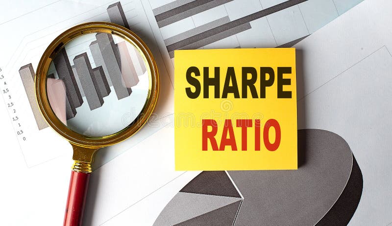 SHARPE RATIO Text on a Sticky on Chart Stock Image - Image of sticky ...