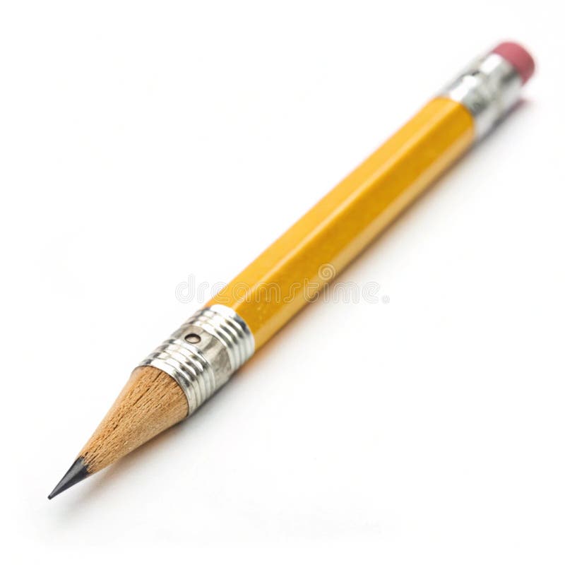 Sharpened Pencil stock illustration. Illustration of ...